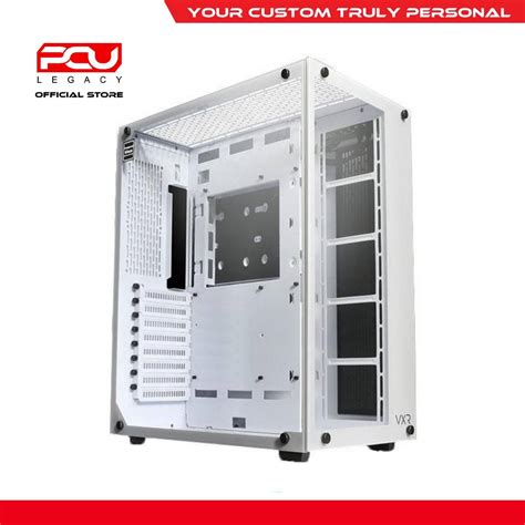 Tecware Vxr Tg Premium Atx Gaming Case White Shopee Malaysia