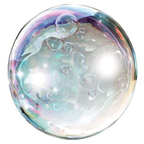 Large Soap Bubble Premium Ai Generated Image