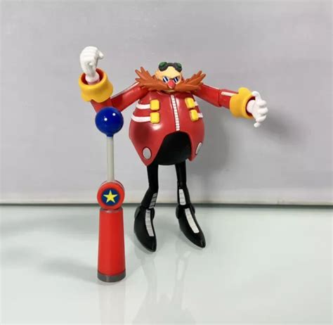 Sega Jakks Sonic The Hedgehog Dr Eggman Robotnik 45” Posable Villain