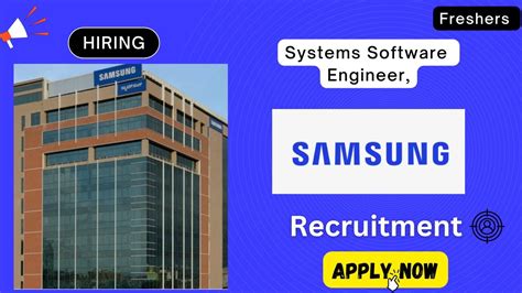 Freshersjobs Samsung Recruitment Systems Software Engineer For Freshers Youtube