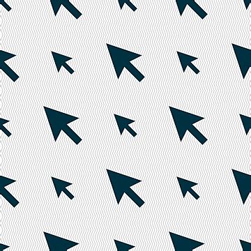 Mouse Arrow Cursor Vector Illustration Pattern Symbol Web Vector