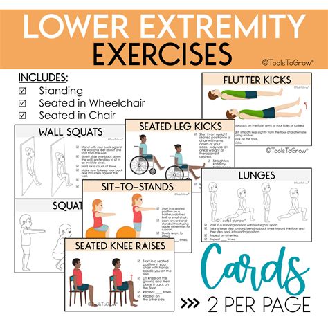 Lower Extremity Sitting Exercises