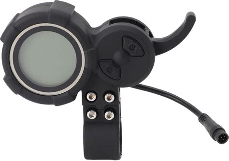 Asixxsix Electric Scooter Lcd Display Panel Abs Lightweight 6 Pin Connector For 10 Inch