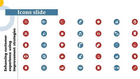 Icons Slide Enhancing Customer Experience Using Improvement Strategies