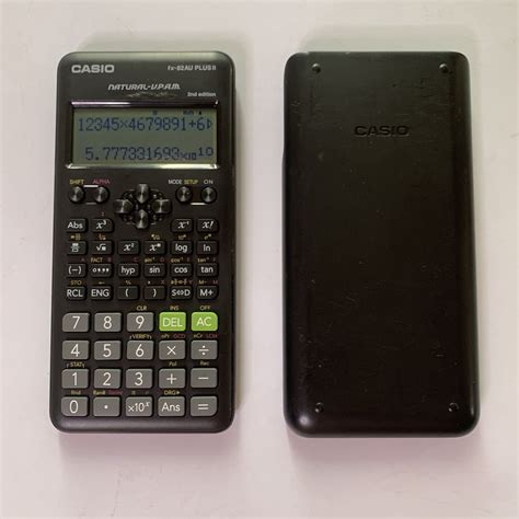 Casio Fx 82au Plus Ii 2nd Edition Scientific Calculator Retro Unit
