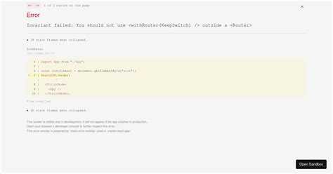 React Keepalive Router Examples CodeSandbox