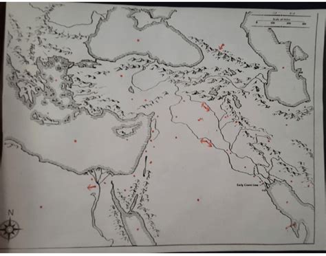 Map Of Mesopotamia Ancient Civ — Printable Worksheet