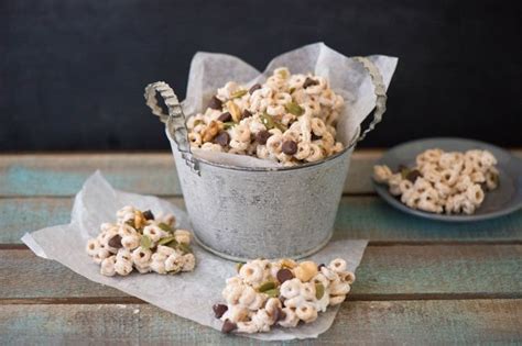 Cheerio Power Clusters Nibbles And Feasts Recipe Small Bites Honey Nut Cheerios Cheerios