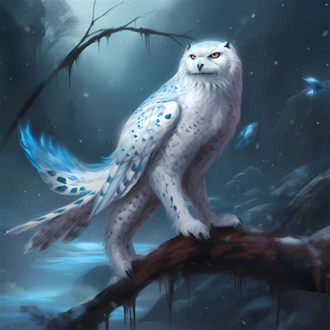 hybrid white owl thing by fiulo on deviantart