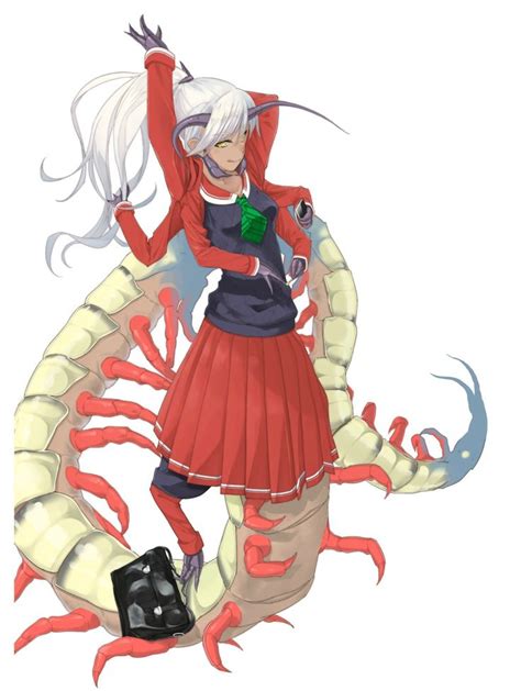Centipede Anime Centipede Character Design Monster Girls Monstergirl