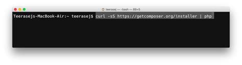 ง่ายดี วิธีติดตั้ง Composer บน Mac Os X สำหรับโปรเจค Php ภาพประกอบ