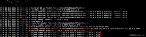 【redis】docker下部署redis集群 哨兵机制 aloneyuecsdn csdn博客 docker sentinel