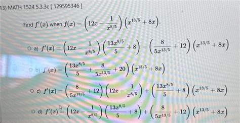 Solved F X When Chegg Com