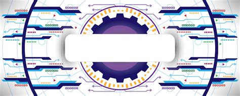 다양한 기술적 요소를 가진 기하학적 추상 기술 배경 구조 패턴 기술 배경 벡터 보안 디지털 공간 가상 기밀 Ep18 개념에 대한 스톡 벡터 아트 및 기타 이미지 Istock