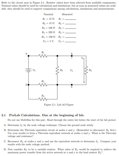Resistor Nominal Values