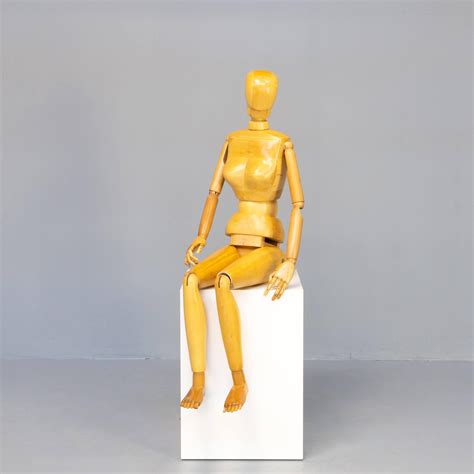 Live Size Articulated Wooden Artist Model Mannequin For Sale At 1stdibs