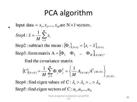 Ppt Face Recognition And Detection Using Principal Component Analysis