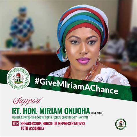 northern group imo apc stakeholders back princess miriam onuoha for