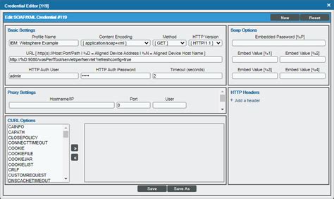 Configuring IBM WebSphere Application Server Monitoring