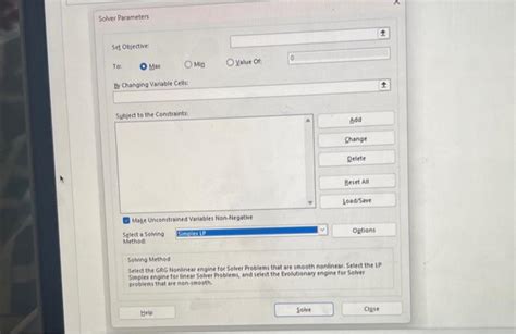Make Unconstrained Variables Non Negative Select A