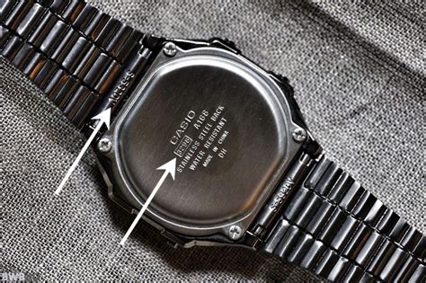 Do All Original Casios Have A Serial Number On The Back Rcasio