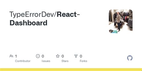 GitHub TypeErrorDev React Dashboard