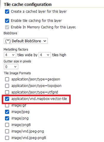 Enabling The Vector Tile Output Format Geoserver Training
