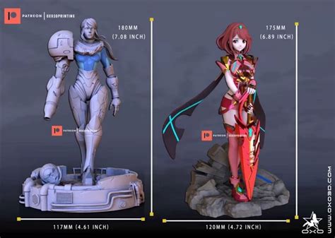 Pyra Xenoblade Chronicles D Print Model PresetsFX Com