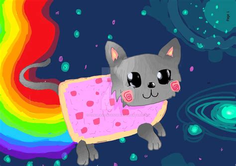 Nyan Cat By Sandraaleksandran On Deviantart