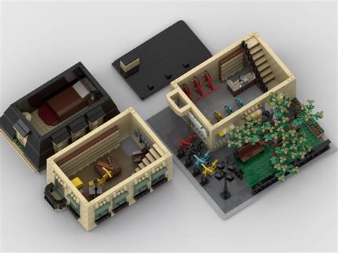 Moc Modular Bicycle Shop How To Build It