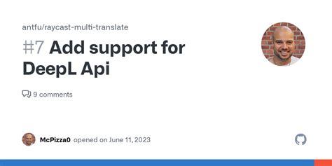 Add Support For Deepl Api · Issue 7 · Antfuraycast Multi Translate · Github