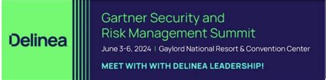 Meet Delinea At Gartner Security And Risk Summit Coco Stanwick Brant Posted On The Topic
