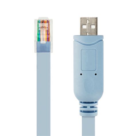 Usb To Rj45 Console Rs232 Debugging Cable Usb Serial Cable 18m Router