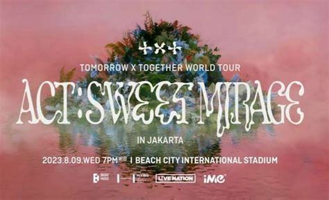 id simak daftar jadwal sebelum konser txt di jakarta