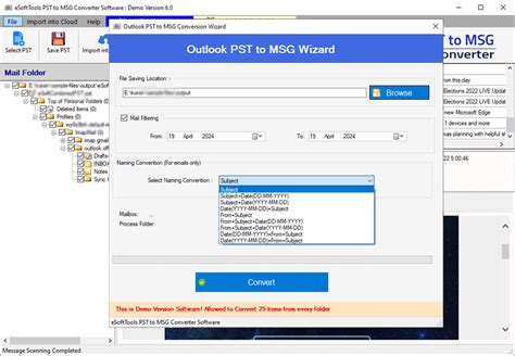Best And Smart Methods To Convert PST To MSG Outlook Files