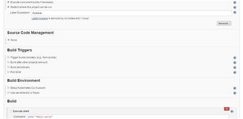 Jenkins Kubernetes Plugin 010 Released Carlos Sanchezs Weblog