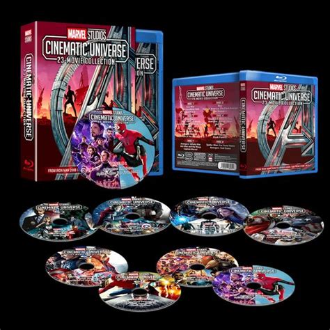 Media Marvel Studios Cinematic Universe 23movie Collection Bluray Box Set Mcu Set Poshmark