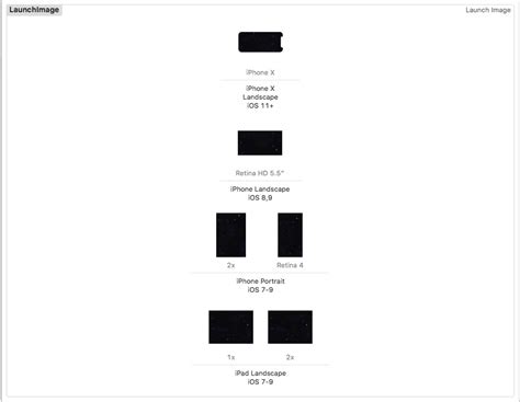 Ios How To Add Iphonex Launch Image Stack Overflow