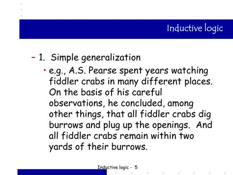 Ppt Inductive Logic Powerpoint Presentation Free Download Id1714558 Ppt Inductive Logic Powerpoint Presentation Free Download Id1714558