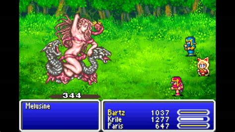 Jefe 27 De Final Fantasy V Melusine Youtube