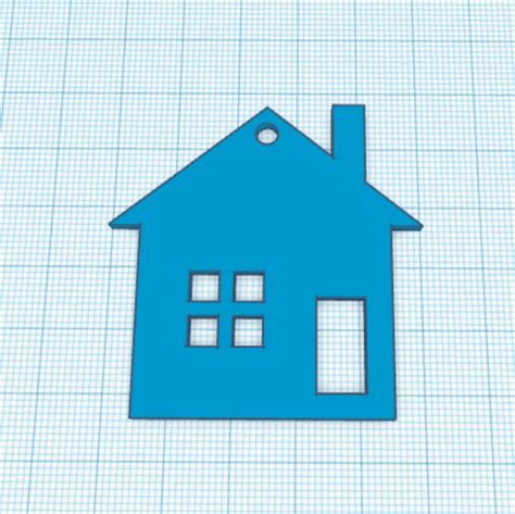 Custom 3d Printed Keychain Tinkercad