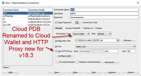 data warehouse not able to connect to oracle autonomous datawarehouse