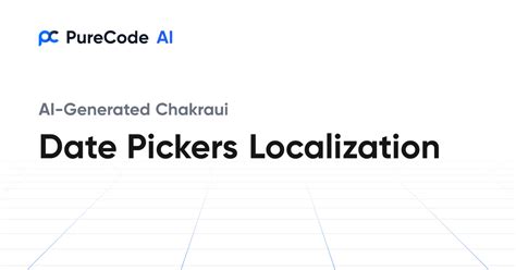 build great chakraui date pickers localization components faster using