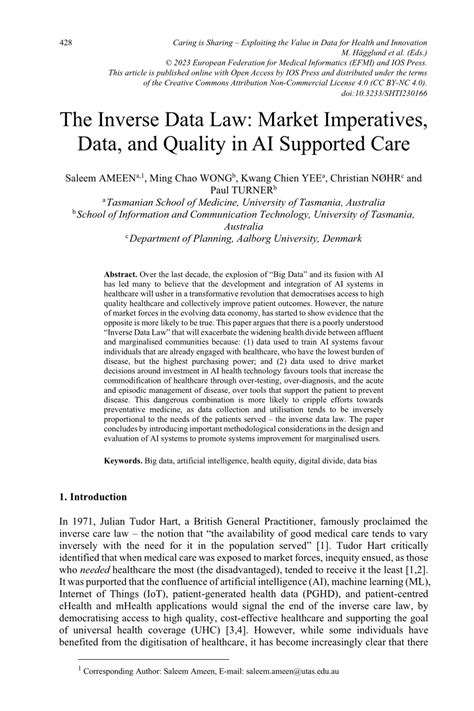 pdf the inverse data law market imperatives data and quality in ai