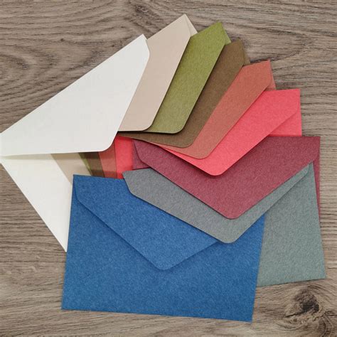 빈티지 봉투 로맨틱 레트로 컬러 두꺼운 카드스톡 청첩장 인사 카드 명함 봉투 공예 종이 10 장 Aliexpress