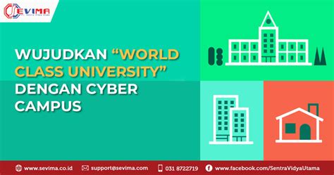 Wujudkan World Class University Dengan Cyber Campus Sevima