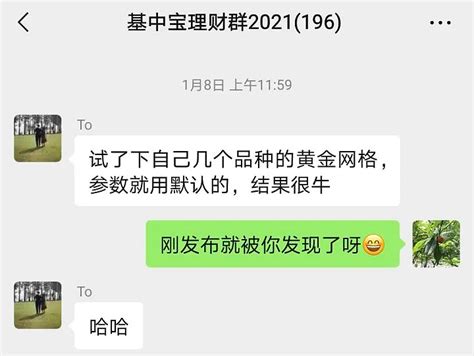不知道有什么魔力，黄金网格真的不一样 黄金网格回测刚发布，还没大家说，就有网友说，用默认参数，回测效果很不错。心想，思路跟网格计划差不多，也就