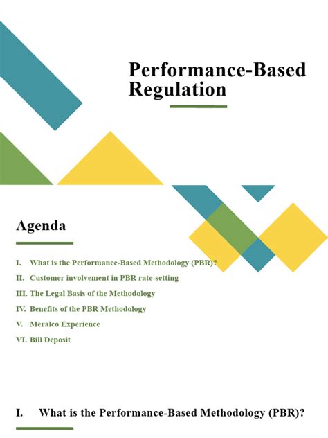 Performance Based Regulation Pdf Public Utility Profit Economics