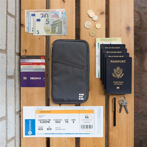Rfid Blocking Passport Holder And Wallet Zero Grid