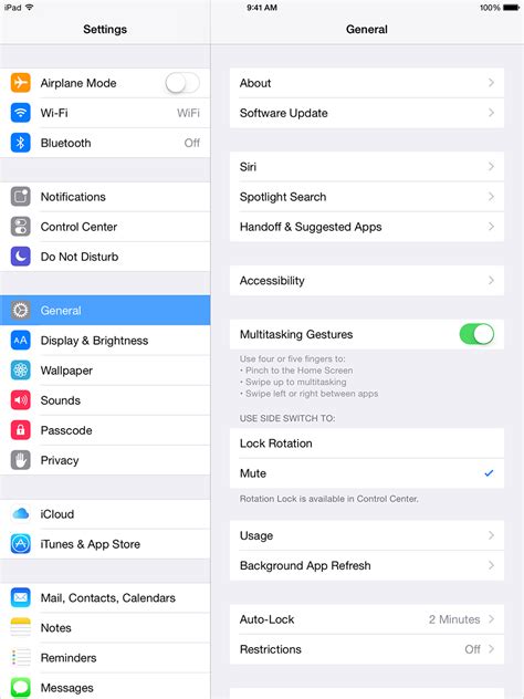 setting up ipad mini
